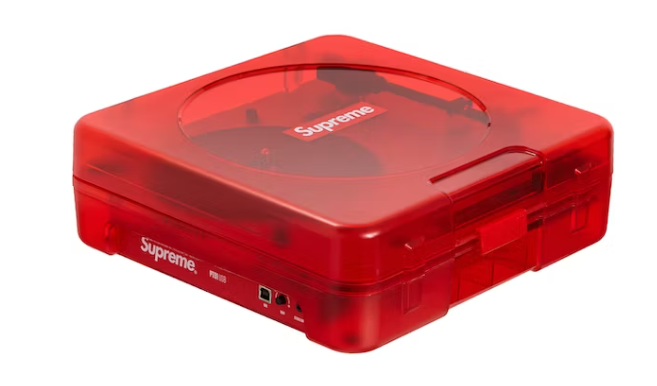 Supreme Numark PT01 Portable Turntable US Plug Red – Premier Hype
