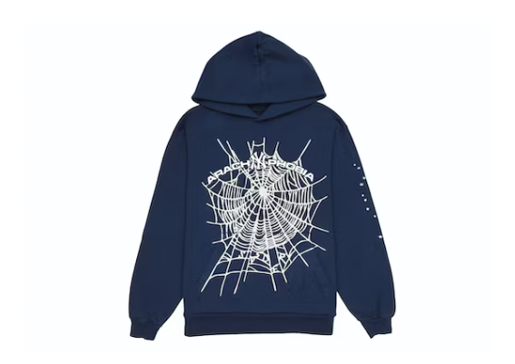 Sp5der Arach NY Phobia Hoodie Navy – Premier Hype
